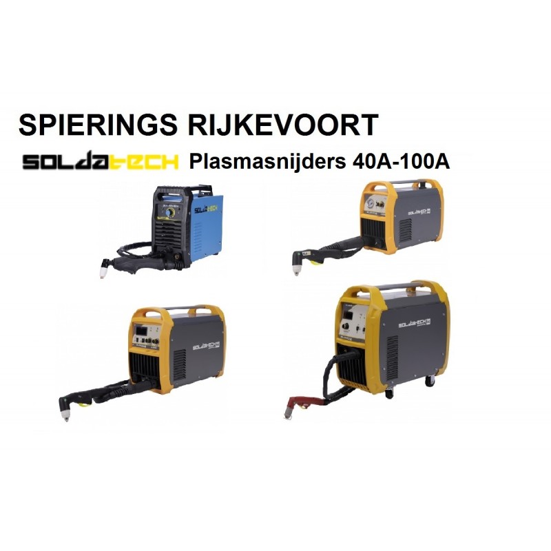 Plasmasnijder 100A 35mm 380V PL100HG SOLDATECH - A.D.R. Spierings